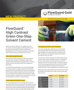 Downloads and Sell Sheets | Plumbing Resources | FlowGuard Gold